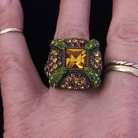 Heidi Daus | Jewelry | Heidi Daus Swarovski Ring | Poshmark